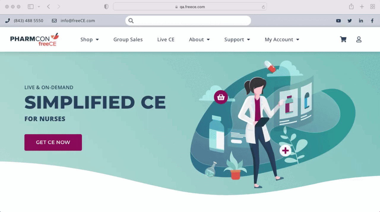 freeCE.com New Feature Instructions